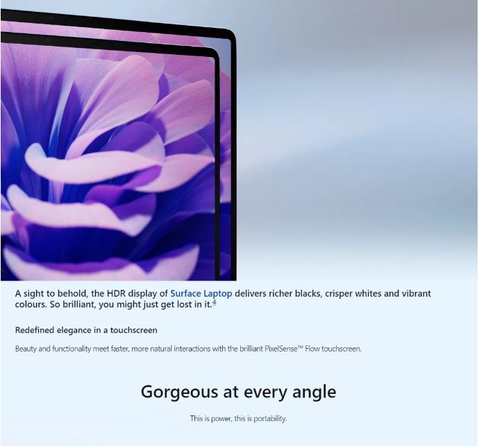 Microsoft Surface Laptop 7 13.8' Copilot+ Touch Intel Core Ultra 5 16GB ...